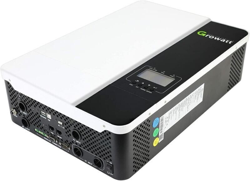 GROWATT SPF 5000 ES Hybrid Solar Inverter, | Grelly UK