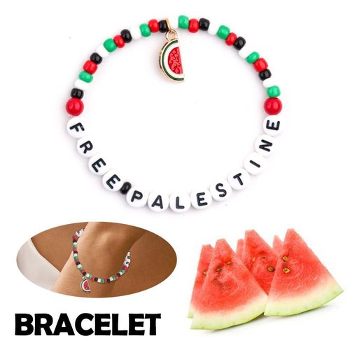 Palestinian Watermelon Bracelet Palestinian Wristband Gift y Patriot Y7N0 O M4X3 | eBay