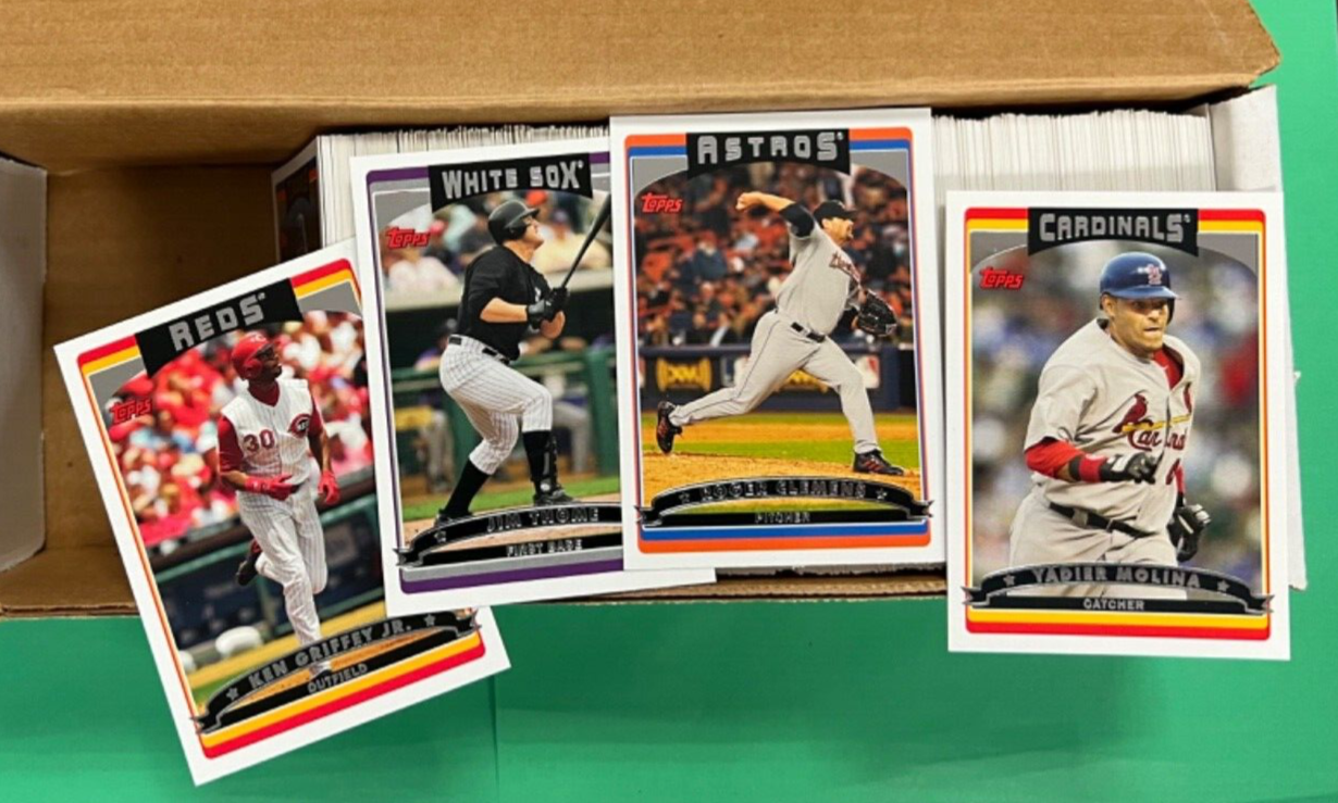 LOT OF (385) 2006 TOPPS BASEBALL CARDS HOFERS, ALL STARS, BASE, RC | eBay