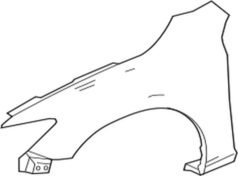 OEM Front Passenger Side Fender GHP952111A Fits 2014-2020 Mazda 6 for ...