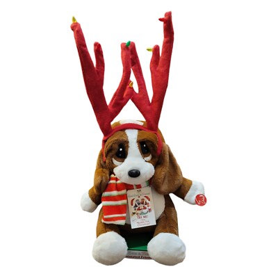 DanDee 18" SAD SAM Hound Dog 2011 Animated Plush SINGS "Nuttin for ...