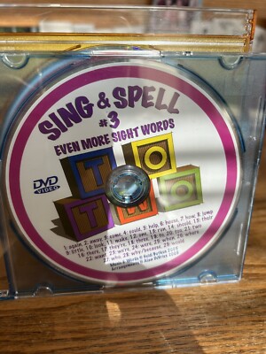 Sing & Spell VOLUME 3 & 4 DVD SET - FUN SINGS & SIGHT WORDS - SAME DAY ...