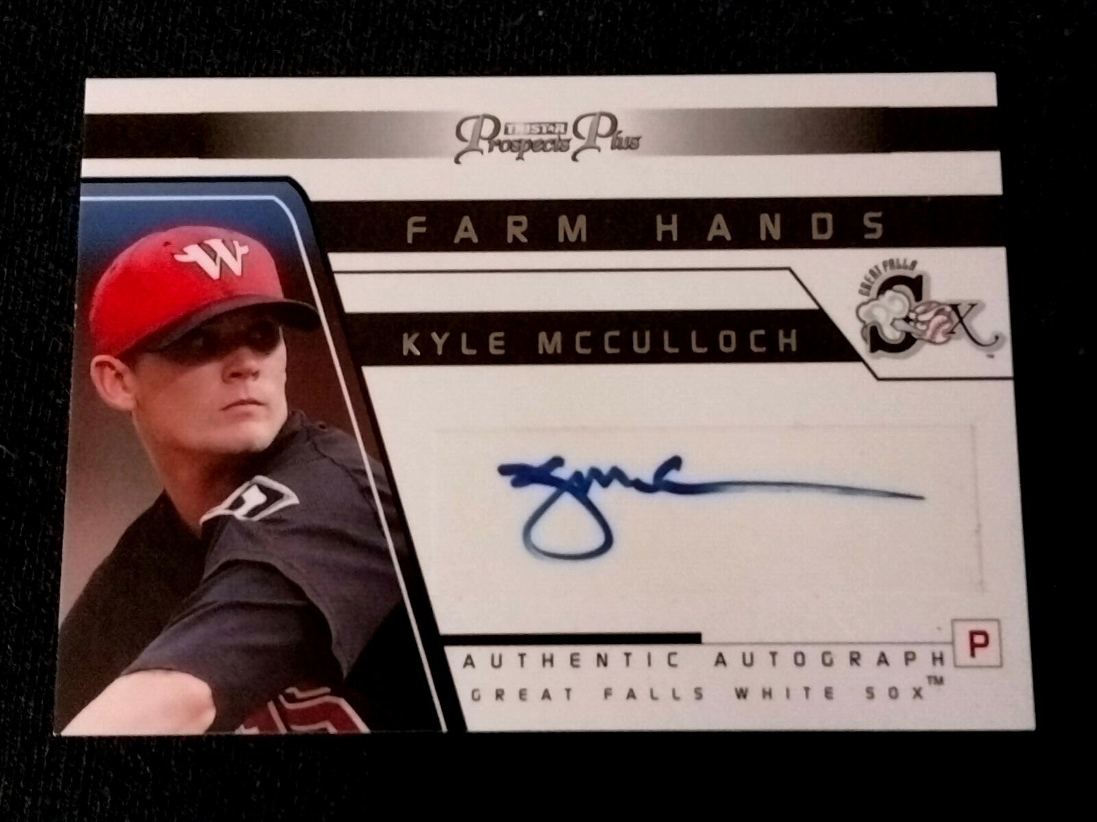2006 TRISTAR PROSPECTS PLUS KYLE McCULLOCH AUTOGRAPH FH30. GREAT FALLS ...