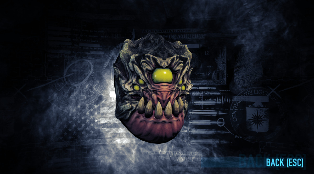Payday 2 Masks The Grin