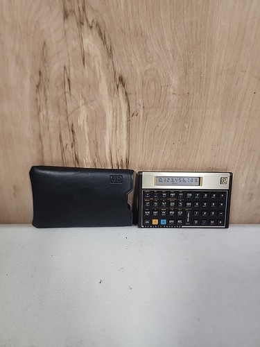 HP Hewlett Packard 12C Financial Calculator With Case | eBay