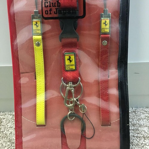 Rare Ferrari Club of Original limited mobile neck strap | eBay
