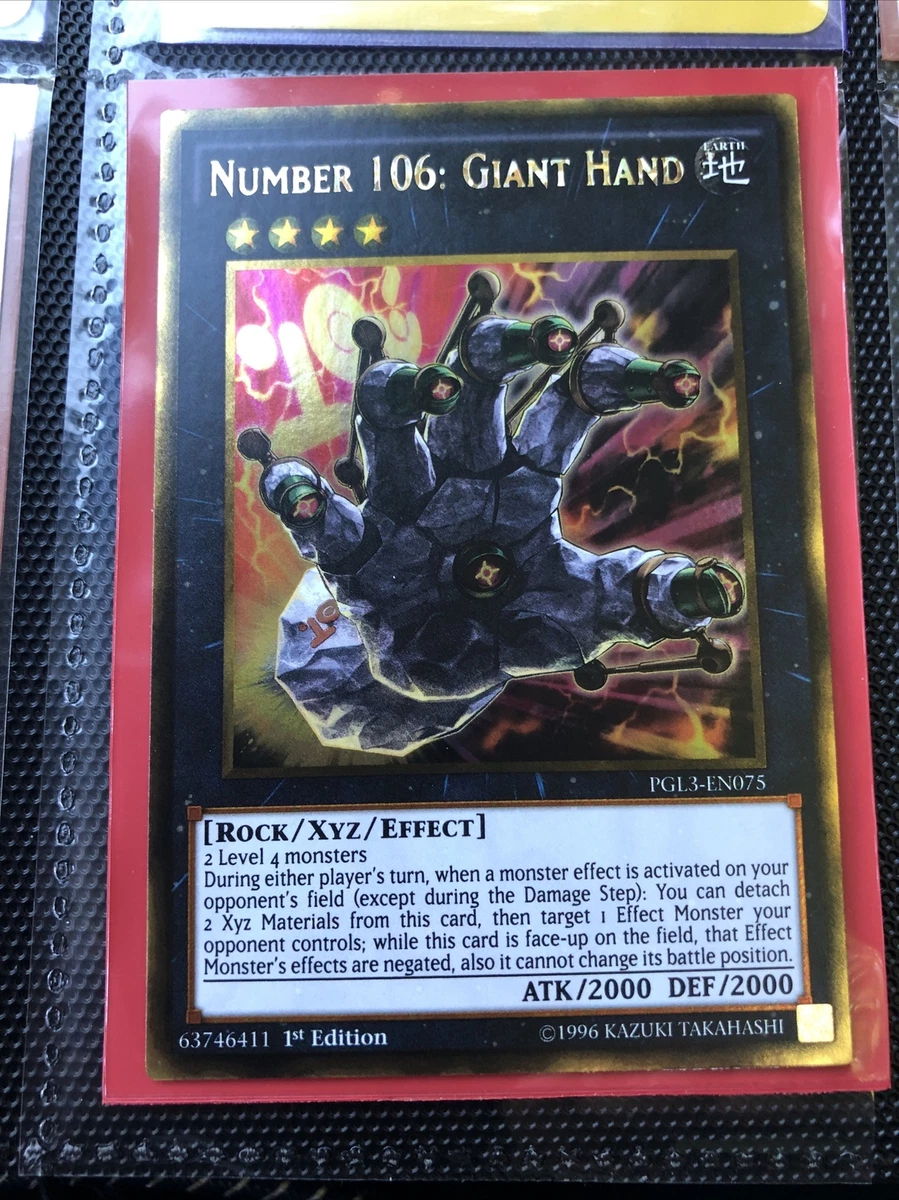 Number 106 Giant Hand