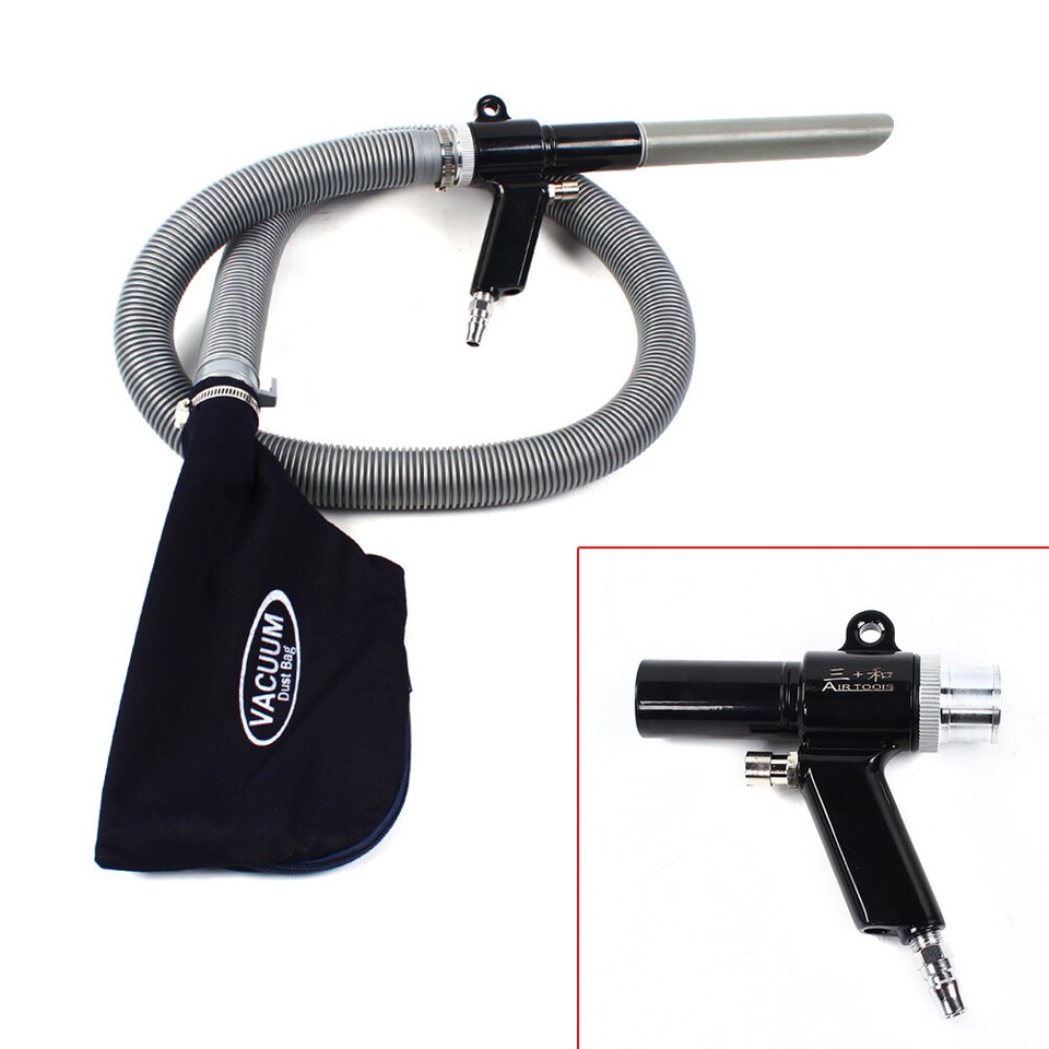 NEW Pneumatic Suction Gun Dust Blower Air Vacuum Blow Gun Cleaning Tool ...