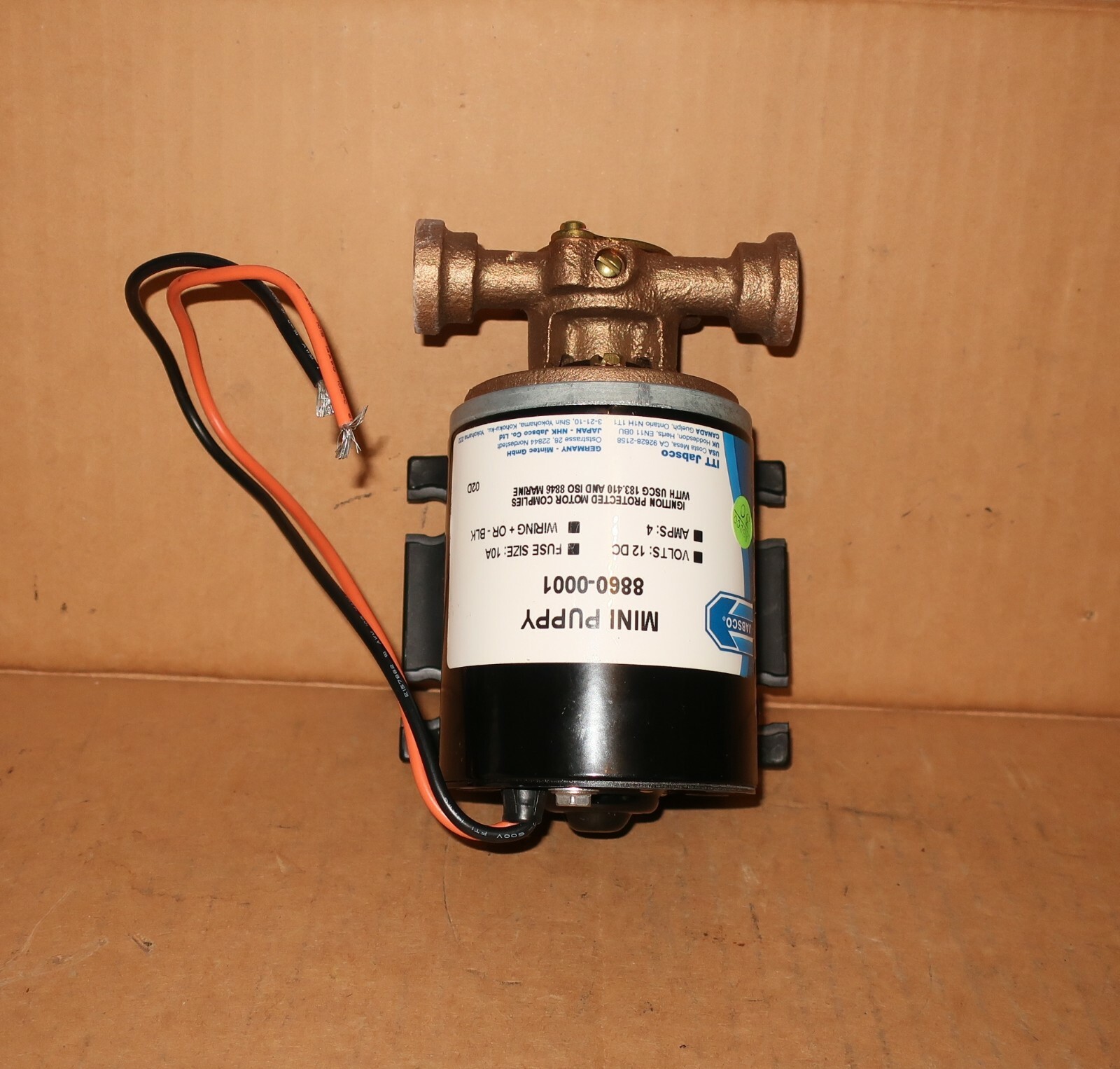 Maserati Biturbo Spearco Liquid Intercooler ELECTRIC CIRCULATING PUMP ...