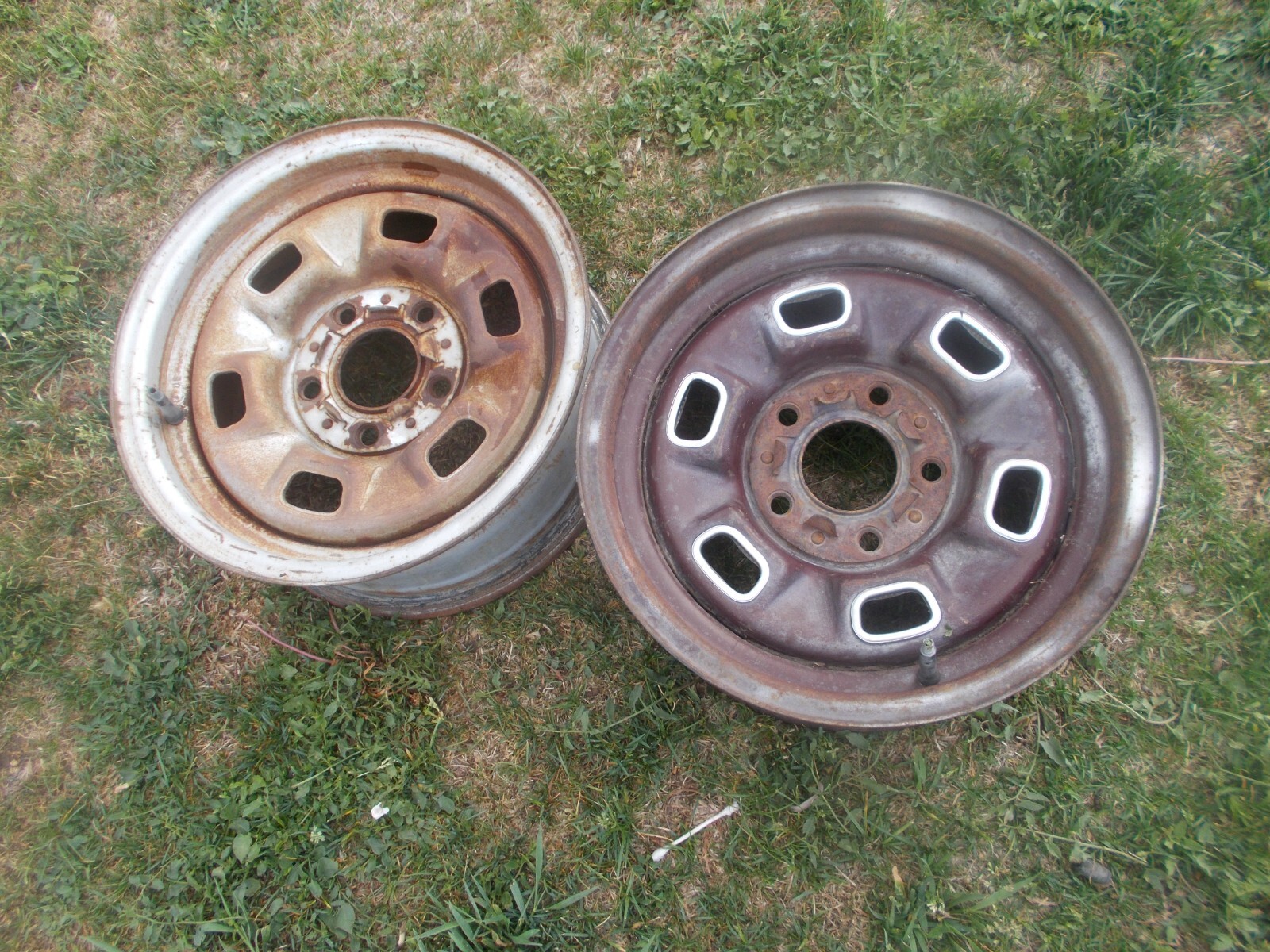 CHEVY CHEVROLET 6 HOLE WHEEL RIM GM CHEVY SPORT RALLY 4.75 X 14 X 6 JJ ...