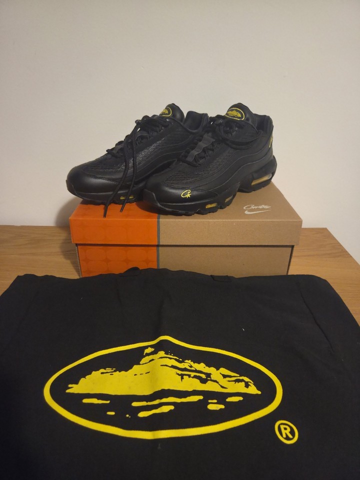 Corteiz CRTZ Nike Air Max 95 Honey Blacks - UK 9 - Brand New - Fast ...