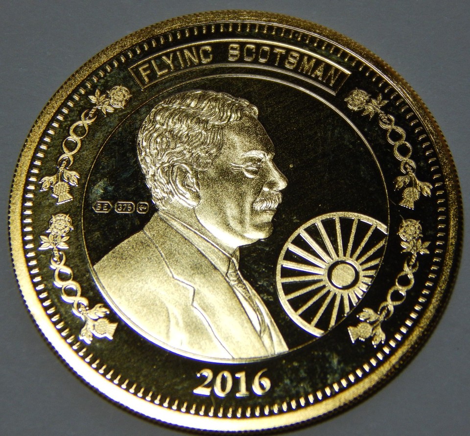 2016 GOLD FLYING SCOTSMAN COIN | eBay UK