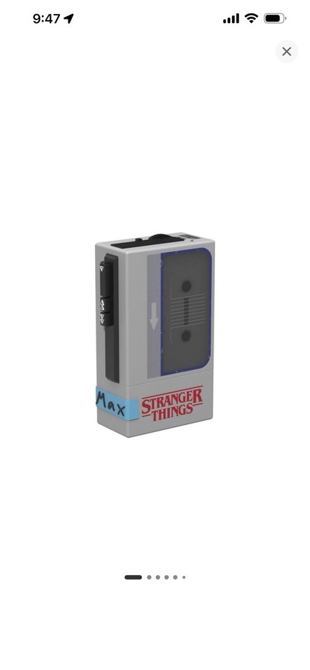Stranger Things Max’s Walkman Power Bank 4000mAh – Boxed Netflix ...