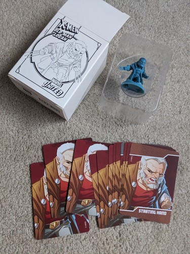 CMON Marvel United X-Men Kickstarter Exclusive Hero Figure + Cards Old ...