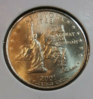 2001 New York P&D State Quarters - BU - Uncirculated | eBay