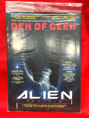 DEN OF THE GEEK Alien Romulus SDCC 2024 Exclusive PROMO Magazine Sealed ...