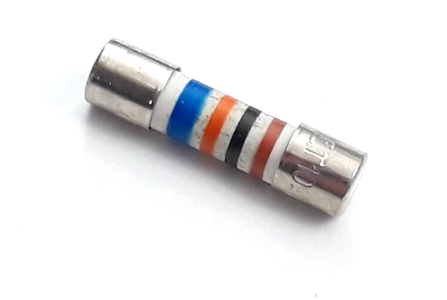 X1 1 LITTELFUSE 10A Lf T10AH 250V P FUSE CERAMIC COLORED BLUE ORANGE ...