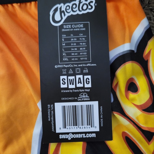 SWAG Cheetos Boxers Men's Chester cheetah Halloween Size Large ...