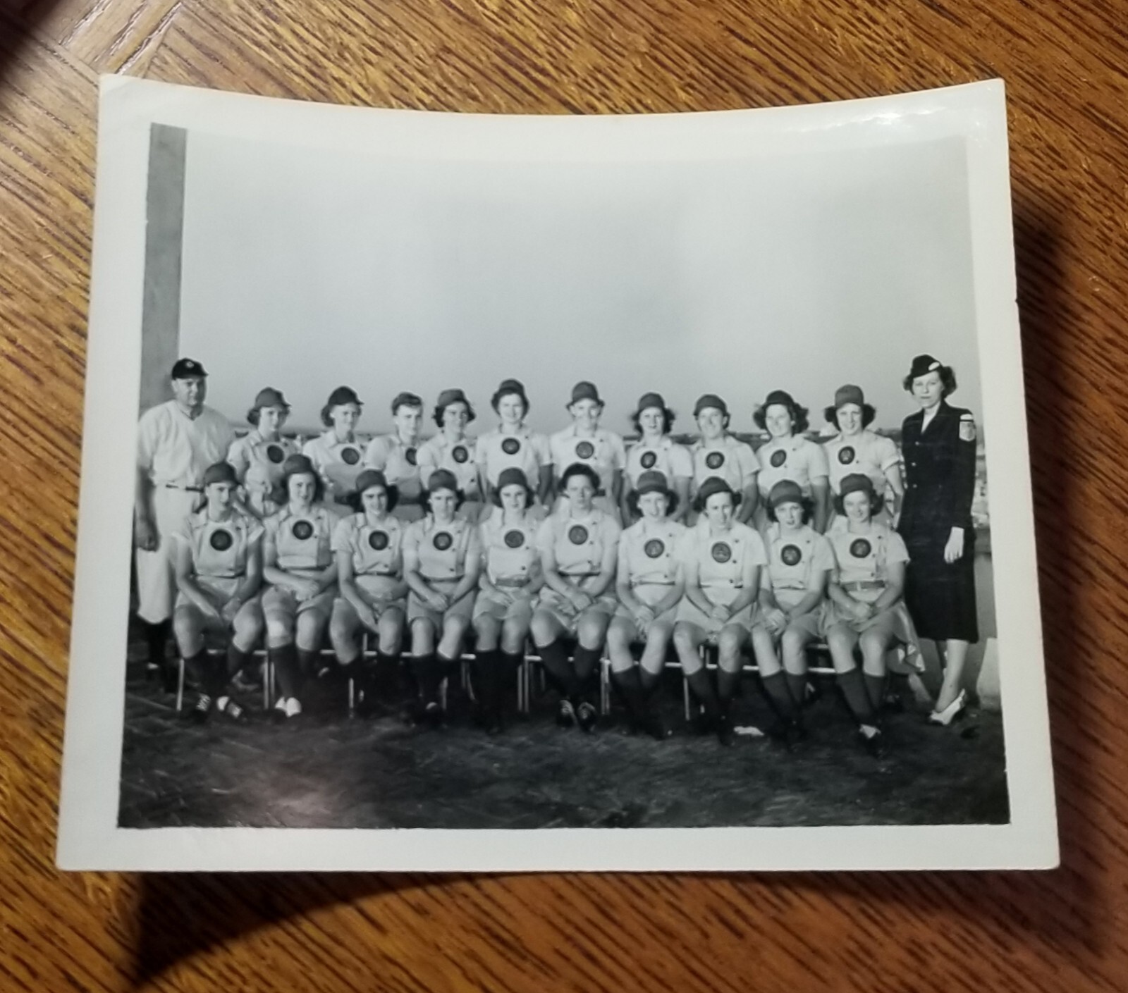 Late 1940s Rockford Peaches original 4"x5" team photograph AAGPBL | eBay