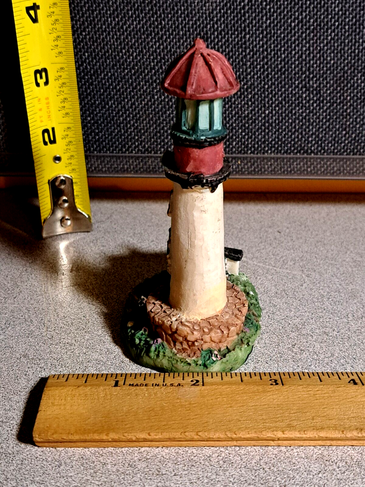 Vintage Resin Lighthouse Figurine with felt base #1612L128 | eBay