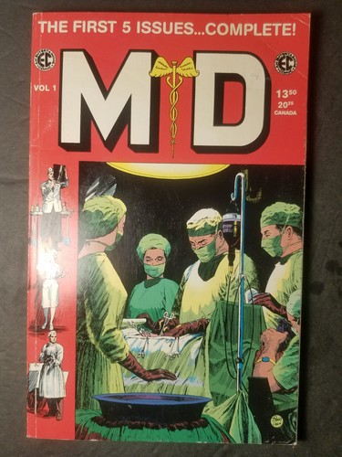 MD #1 EC Archives Comics Reprint Russ Cochran GRAPHIC NOVEL TPB ...