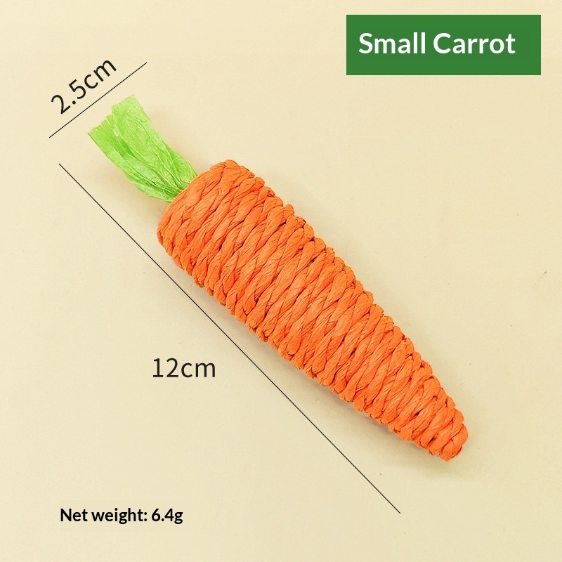 Kitten Training Toy-Carrot Chew Teaser with Bell for Dental Health&Play ...