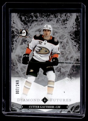 2024-25 UD Black Diamond Futures Cutter Gauthier RC 007/249 (FraRai) | eBay