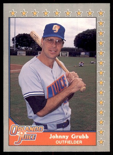 1990 Pacific Senior League Johnny Grubb Baseball Cards #191 | eBay