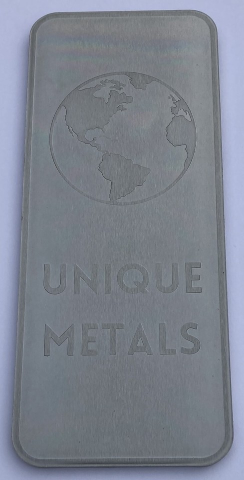 1 lb Molybdenum Ingot .999 Fine With Element Design Bullion By Unique ...