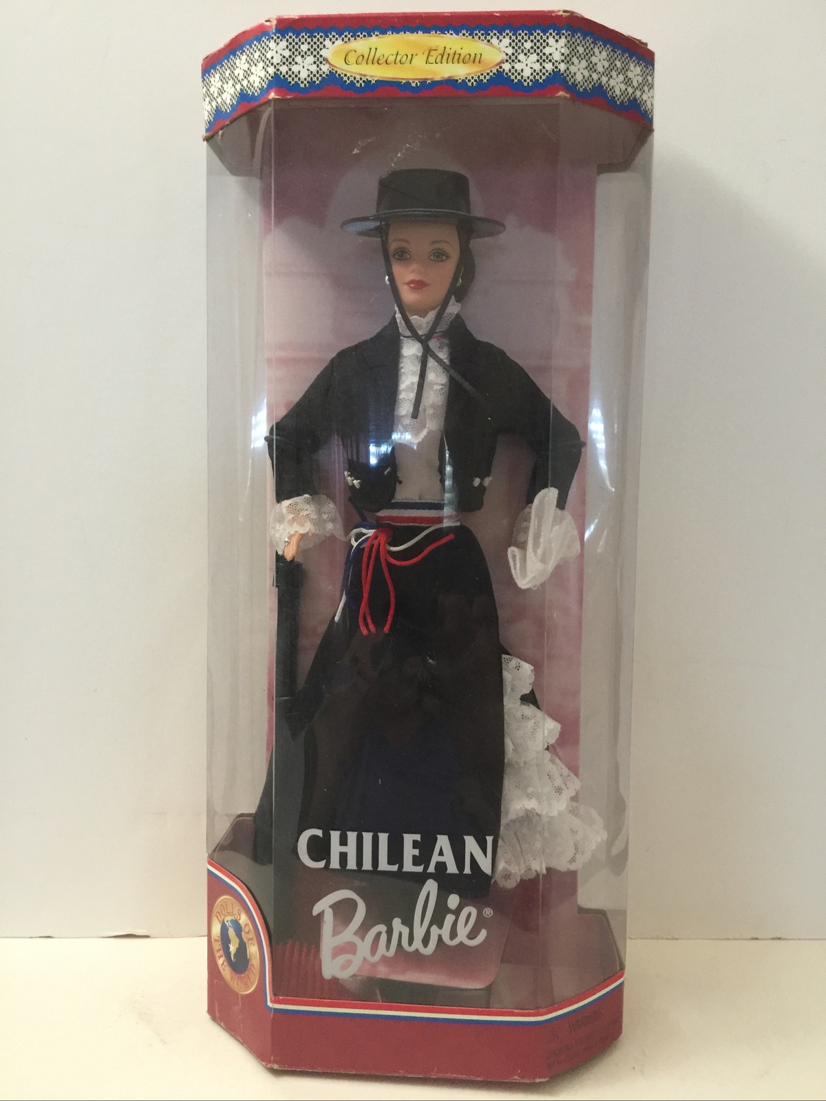 Chilean 1997 Barbie Doll, Dolls Of The World, Collector Edition Mattel ...