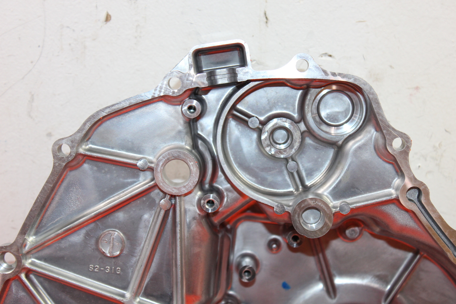 SUZUKI KING QUAD ENGINE MOTOR STATOR GENERATOR CASE COVER 11350-31G01 ...