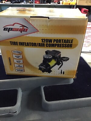 EPAuto 12V DC Portable Air Compressor Pump, Digital Tire Inflator ...