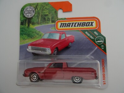 Matchbox 2019 MBX Road Trip 61 Ford Ranchero | eBay.de