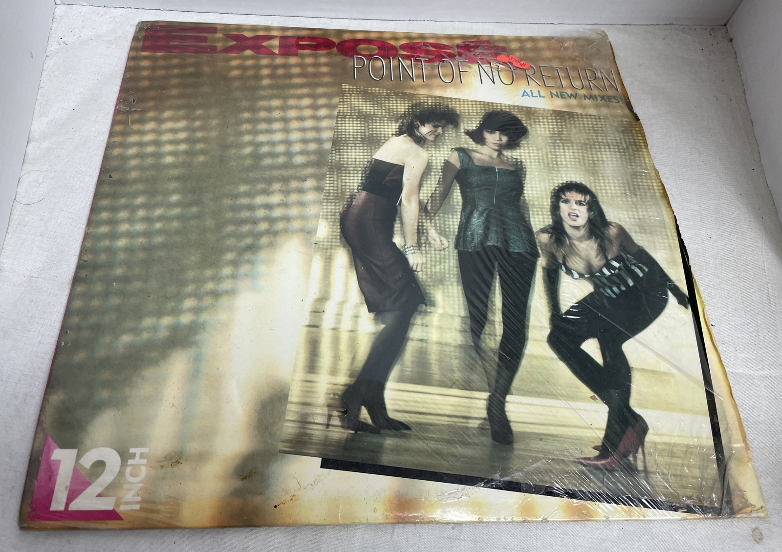 Expose Point of No Return All New Mixes Vinyl 12" Arista AD1-9580 *NO ...