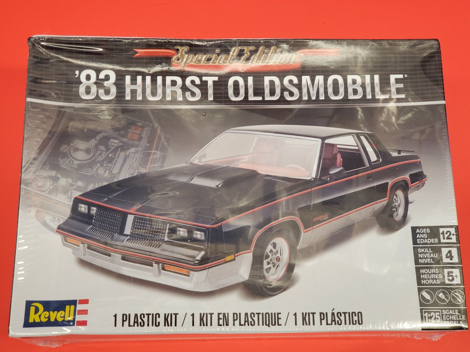 REVELL 4317 83 HURST OLDSMOBILE Model Kit 1/25 Mid-America Raceway | eBay