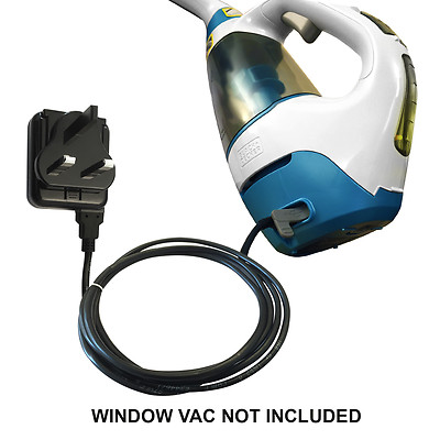 Window Vac Glass Vacuum Battery Charger Power Supply for Black and ...