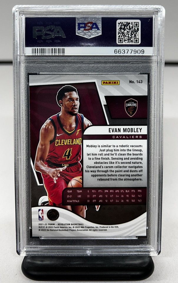 2021 Panini Revolution Evan Mobley 143 Rookie RC GEM MINT PSA 10 | eBay