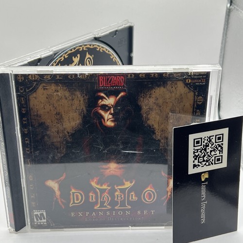 Diablo II 2 Expansion Set Lord of Destruction PC CD Video Game Blizzard ...