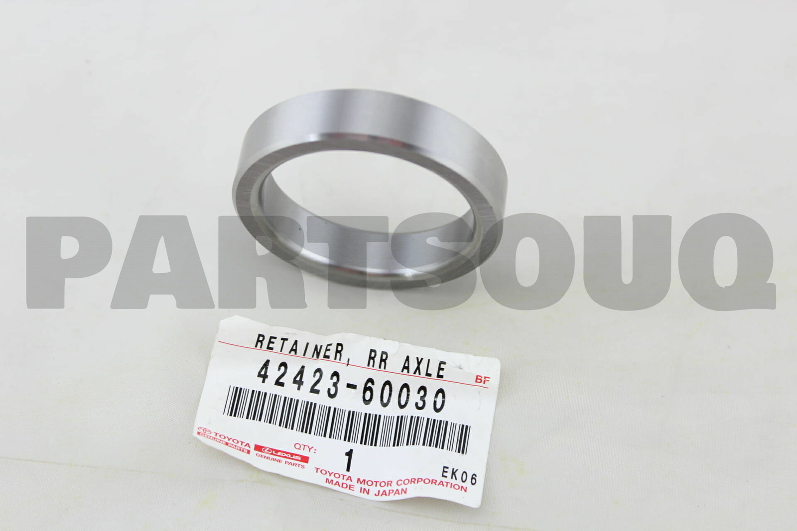 4242360030 Genuine Toyota RETAINER, REAR AXLE BEARING, INNER, RH/LH ...