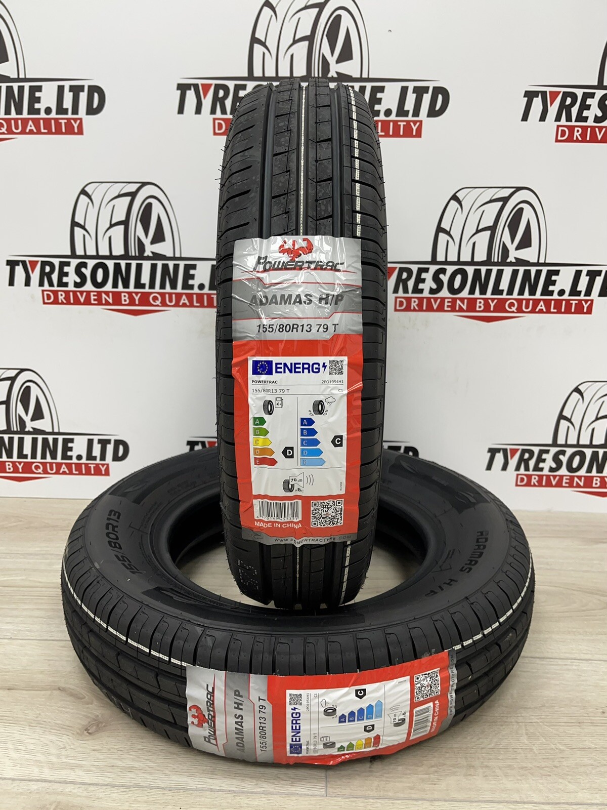2 X 155 80 13 POWERTRAC 155/80R13 79T BRAND NEW TYRES | eBay