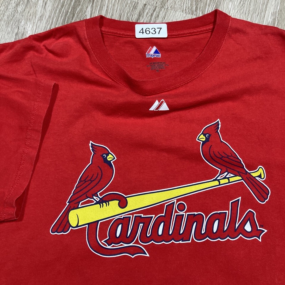 Cardinals Shirt XL St Louis #24 Rick Ankiel MLB Baseball Logo Game-day Tee | eBay