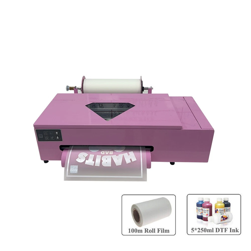 A3+ Pro XP600 DTF Printer Direct to Film T-Shirt printer Heat Transfer ...