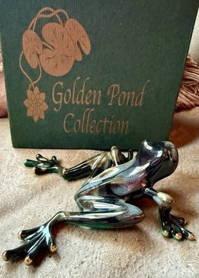 Golden Pond Collection Blue And Green Tree Frog By Green Tree In ...