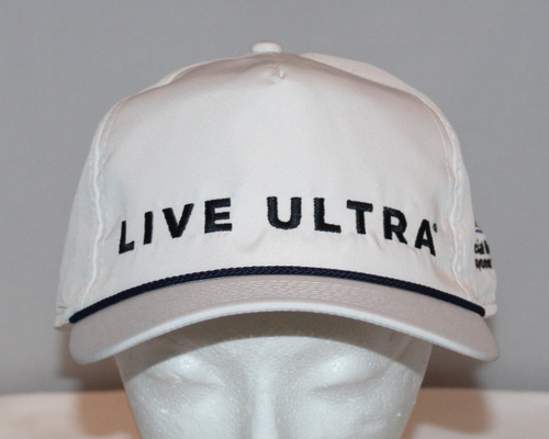 Michelob Ultra white baseball hat cap Official Beer Sponsor of PGA Live ...