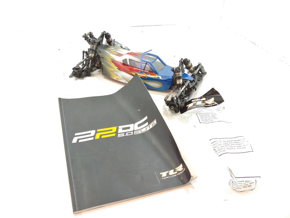 Team Losi Racing TLR 22 5.0 DC Elite 1/10 2wd Buggy Roller Slider ...