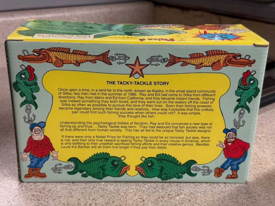 Ray And Ed's Tacky Tackle Co. Deep Sea Jiggin Lure Dolly Lungfish New ...