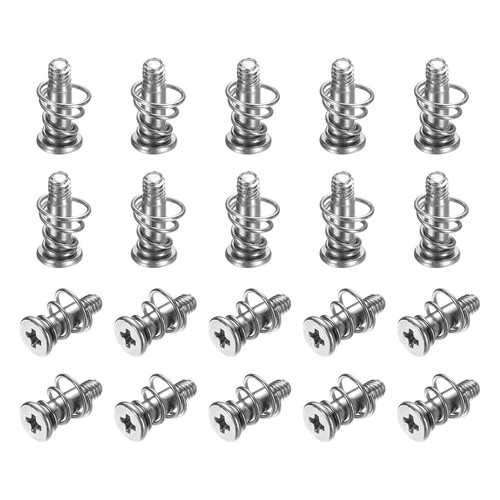 20 Pcs M2.5x9.5mm GPU Graphics Card Back Plate Heatsink Spring Screws ...