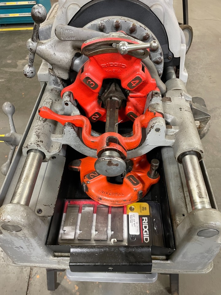 Ridgid 535 pipe threader machine | eBay