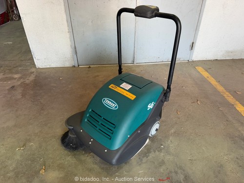2023 Tennant S6 25" Electric Walk-Behind Battery Sweeper 12 Volt ...