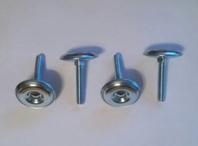 Heavy Duty 2" Zinc Leg Levelers Set Of 4 For Pinball Machines Video ...